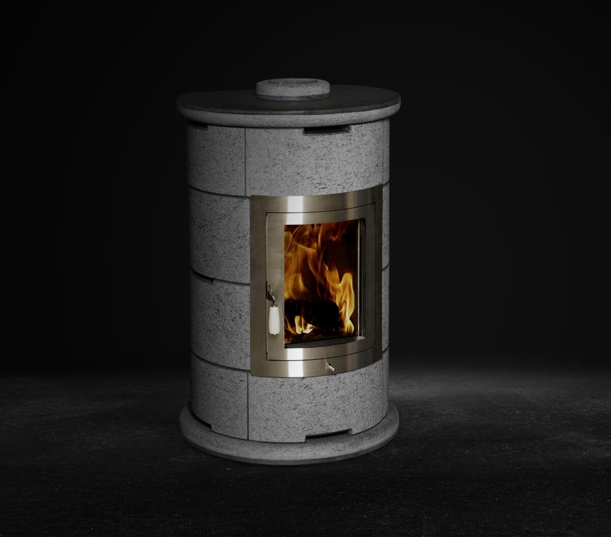 Stufa in pietra ollare giulia - Arte Rustica Bergamasca